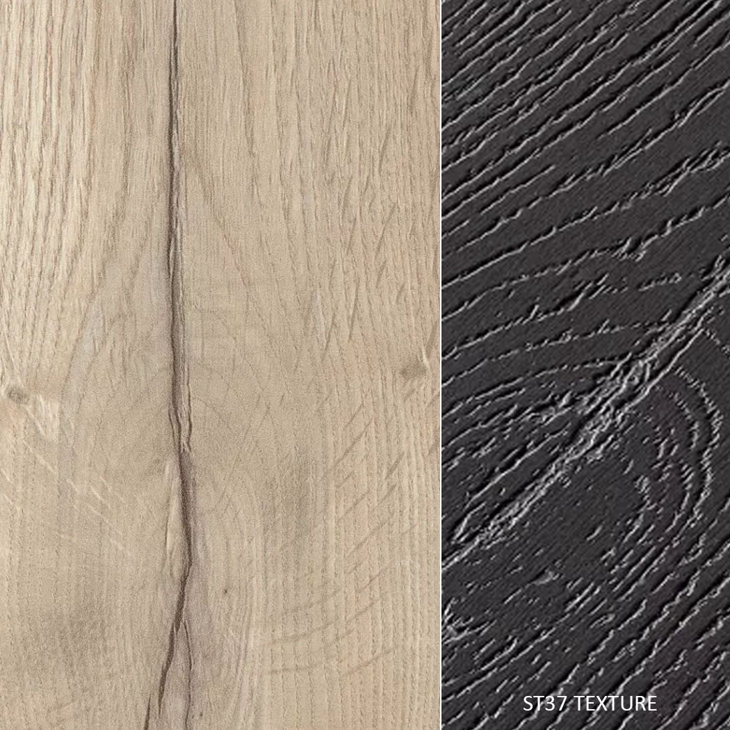 Egger H1176 White Halifax Oak ST37 MFC | Cut & Edge